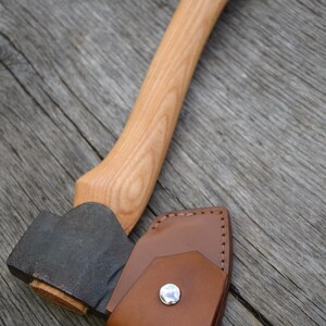 Hand Forged Camping Axe 14'' - 35cm Bushcraft Carving Axe Hunting Axe ...