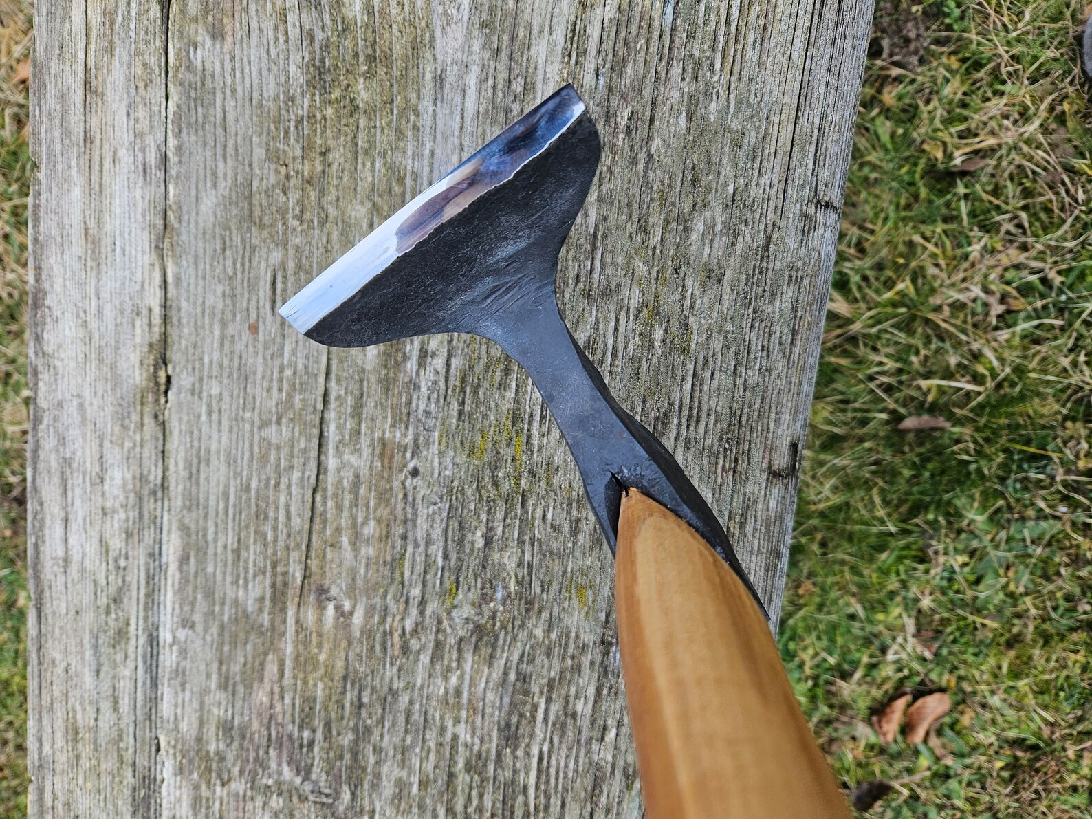 100mm Flat Adze: Cabin Building & Wood Planishing Tool, Carpentry - Etsy