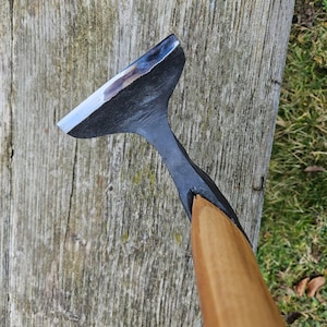 100mm Flat Adze: Cabin Building & Wood Planishing Tool, Carpentry - Etsy