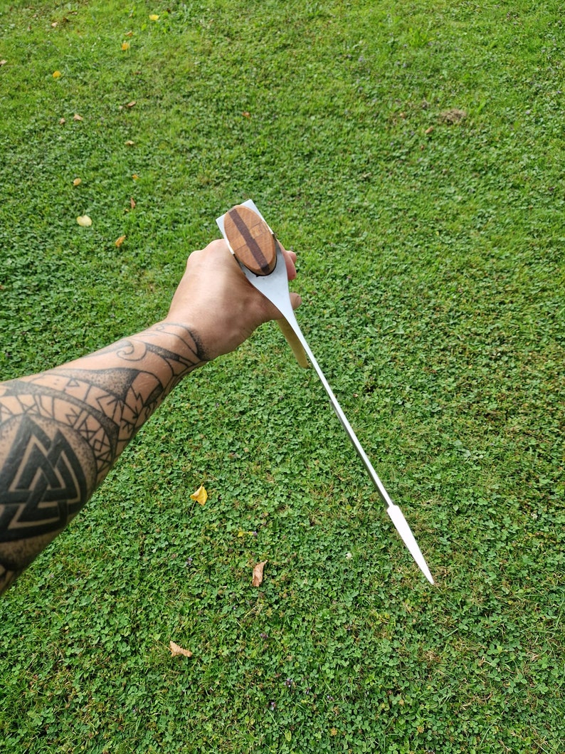 Hand Forged Danish Battle Axe: 1080 High Carbon Steel, Mountain Ash ...