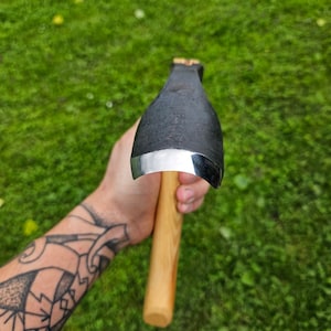 Hand Forged Woodworking Kit - Starting Set Including Froe, Carving Axe ...