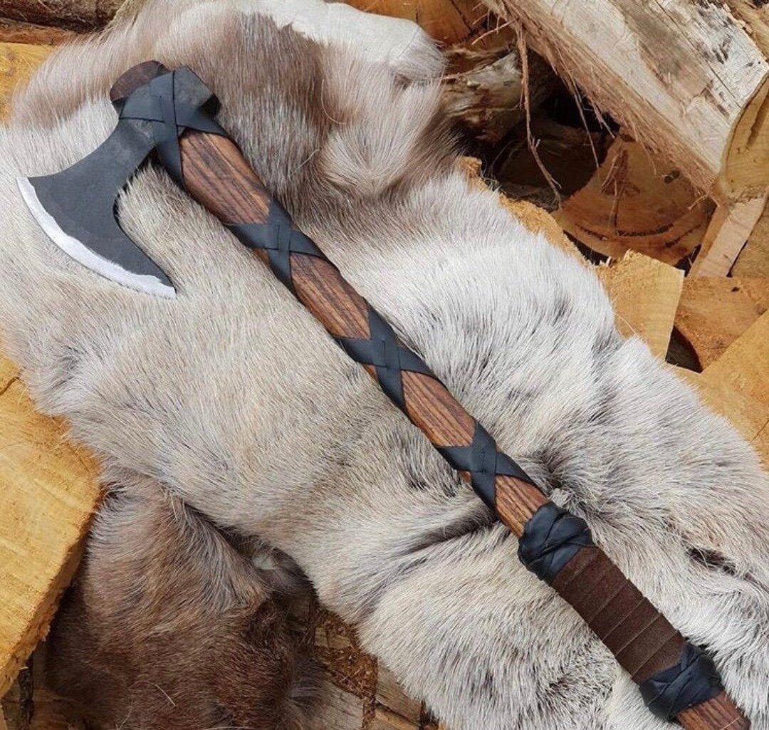 Hand Forged Ragnar's Battle Axe: Vikings TV Series Replica - Etsy