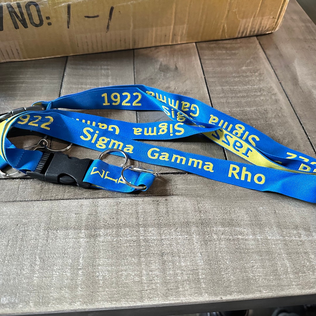 Sigma Gamma Rho Lanyard - Etsy