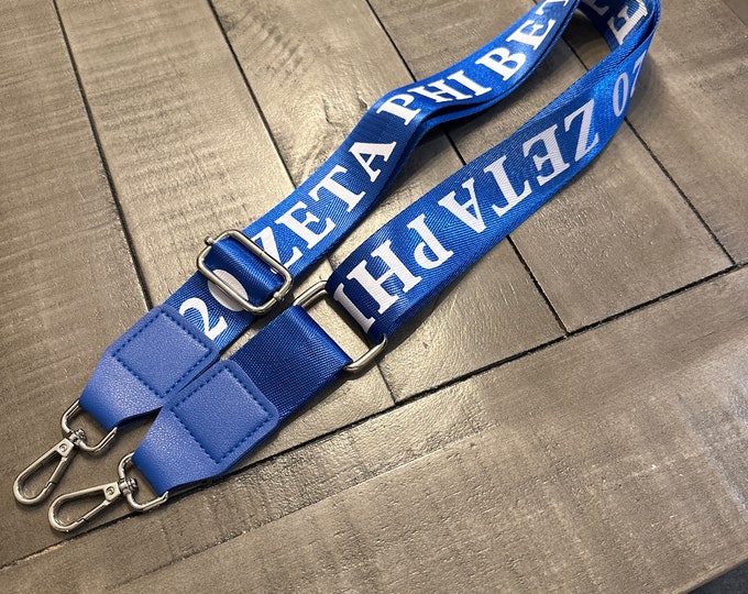 Zeta Phi Beta Custom Purse Strap - Etsy