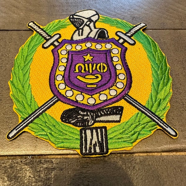 Omega Psi Phi Patch - Etsy