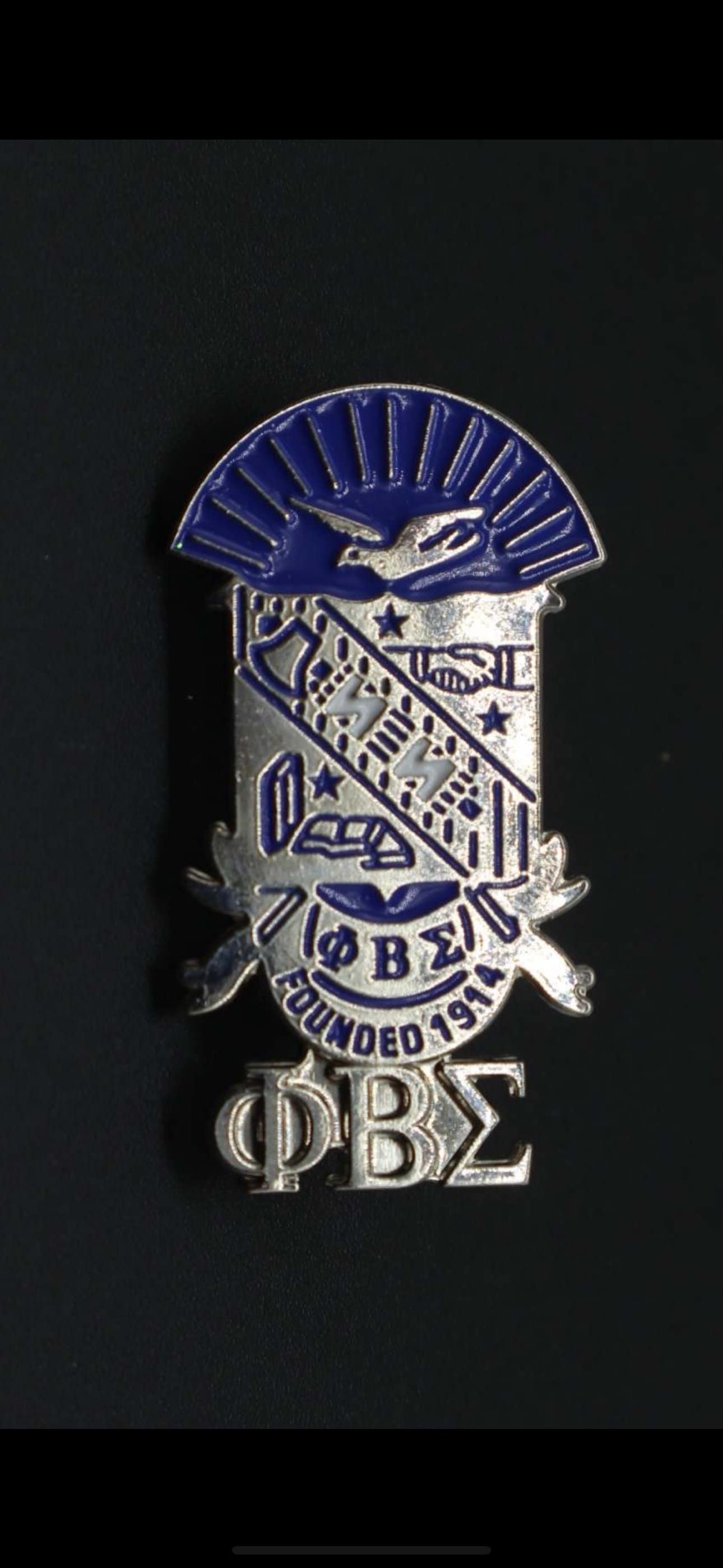 Phi Beta Sigma Shield Lapel Pin - Etsy