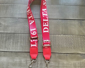 Delta Sigma Theta Purse Strap - Etsy