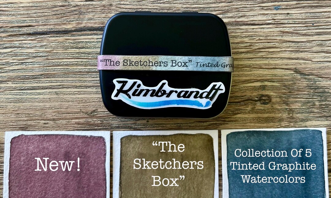 The Sketchers Box Handmade Watercolor Palette - Etsy