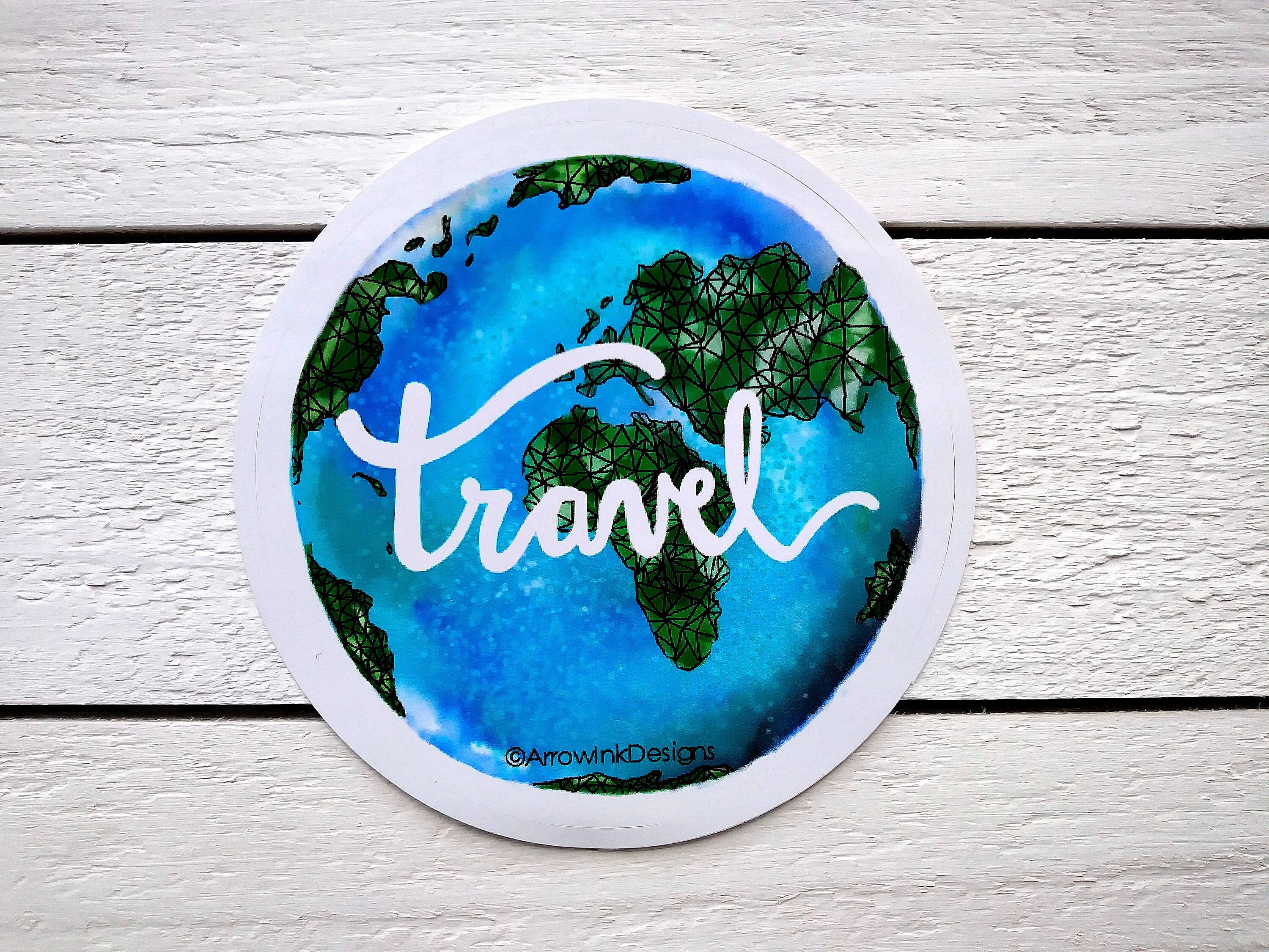 Travel Sticker Explore Sticker World Sticker Car Decal - Etsy