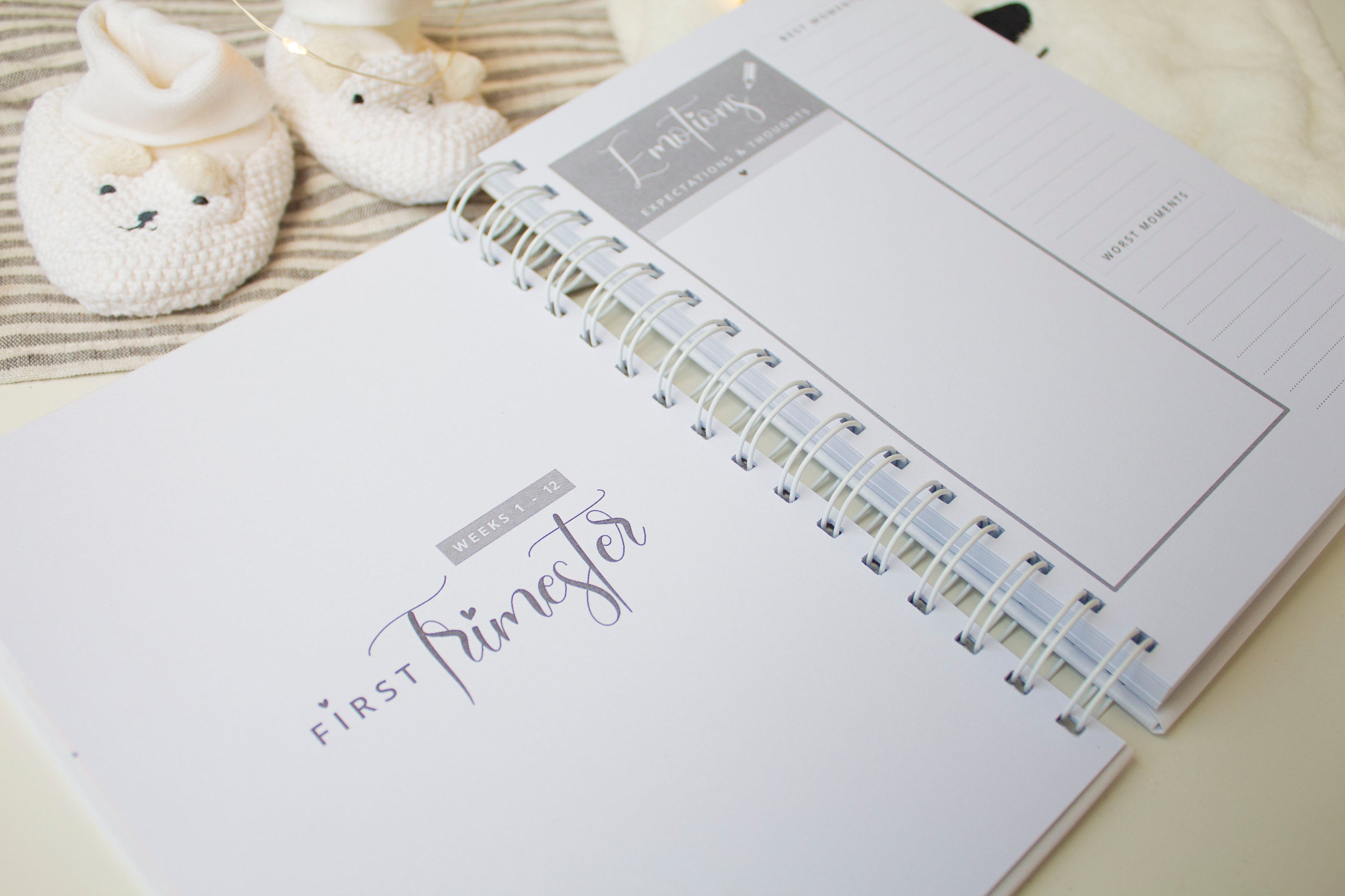 Mermaid Pregnancy Journal and Memory Book Purple Pregnancy | Etsy