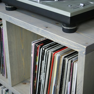 DJ Stand Record Player Sideboard Vinyl Unit. Bespoke Furniture, Hand ...