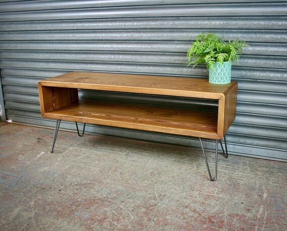 Solid Wood TV Stand Coffee Table or Media Unit. Made to Order Bespoke Furniture Fits Xbox Series X and PS5 Etsy