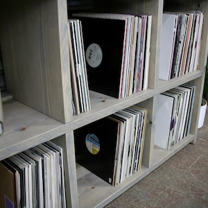 DJ Stand Record Player Sideboard Vinyl Unit. Bespoke Furniture, Hand ...