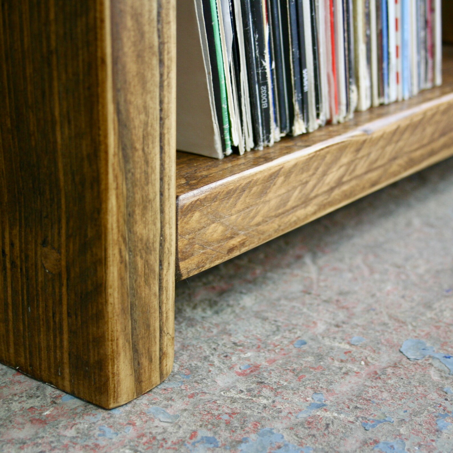 DJ Stand Record Player Sideboard Vinyl Unit. Bespoke Furniture, Hand ...