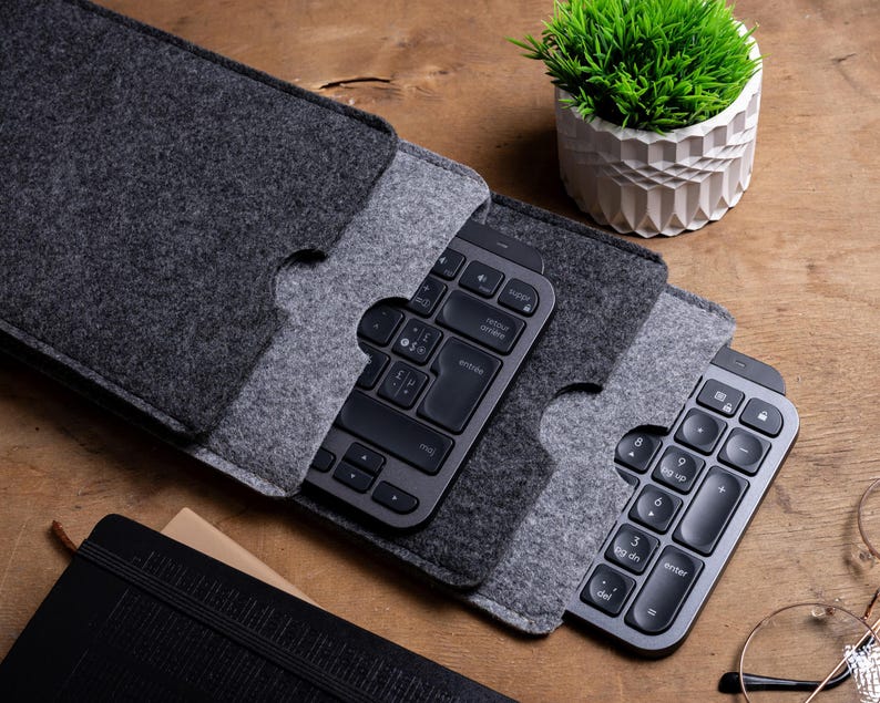 Felt Cover for Logitech MX Keys S Keyboard, Case Sleeve for Logitech MX ...