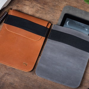 Personalized Leather Kobo Case, Leather Kobo Cover, Kobo Clara HD ...