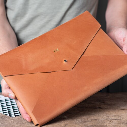 Leather Portfolio Document Organizer A4 Document Holder Paper - Etsy