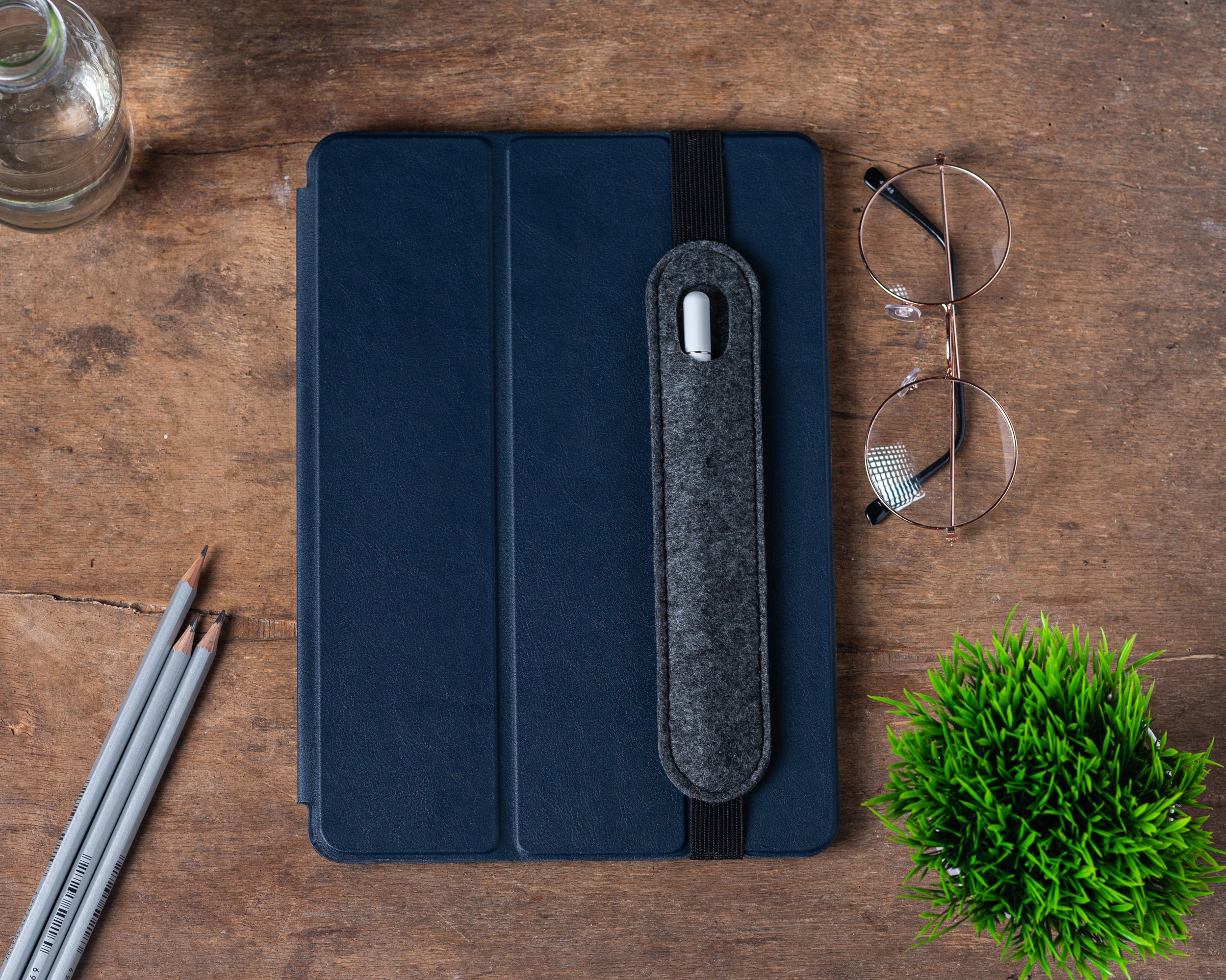 Felt Apple iPad Pencil Holder, Felt Apple Pencil Case, Apple Pencil ...