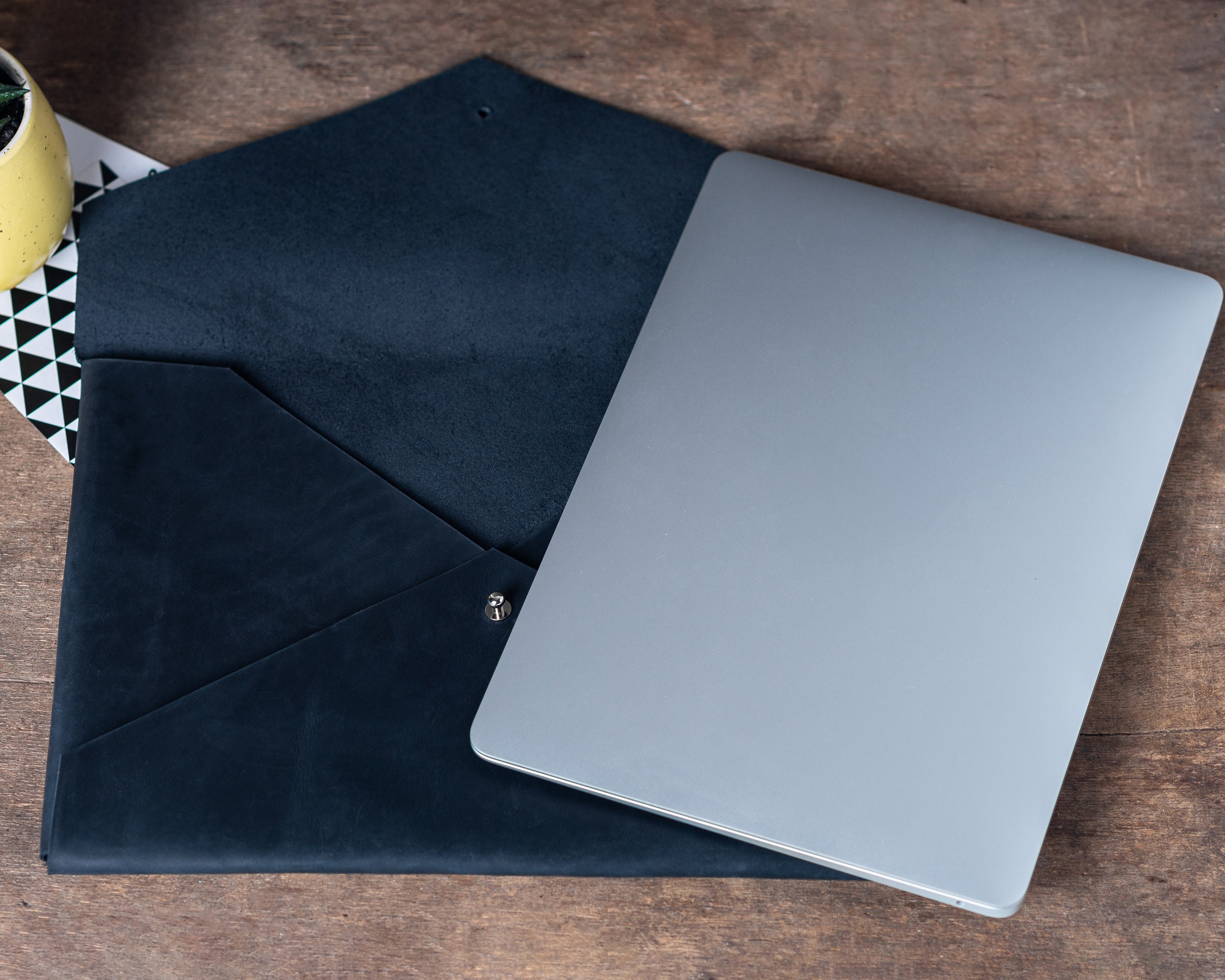 Customized Leather MacBook Case for MacBook Air 13/15, Pro 14/16, and ...
