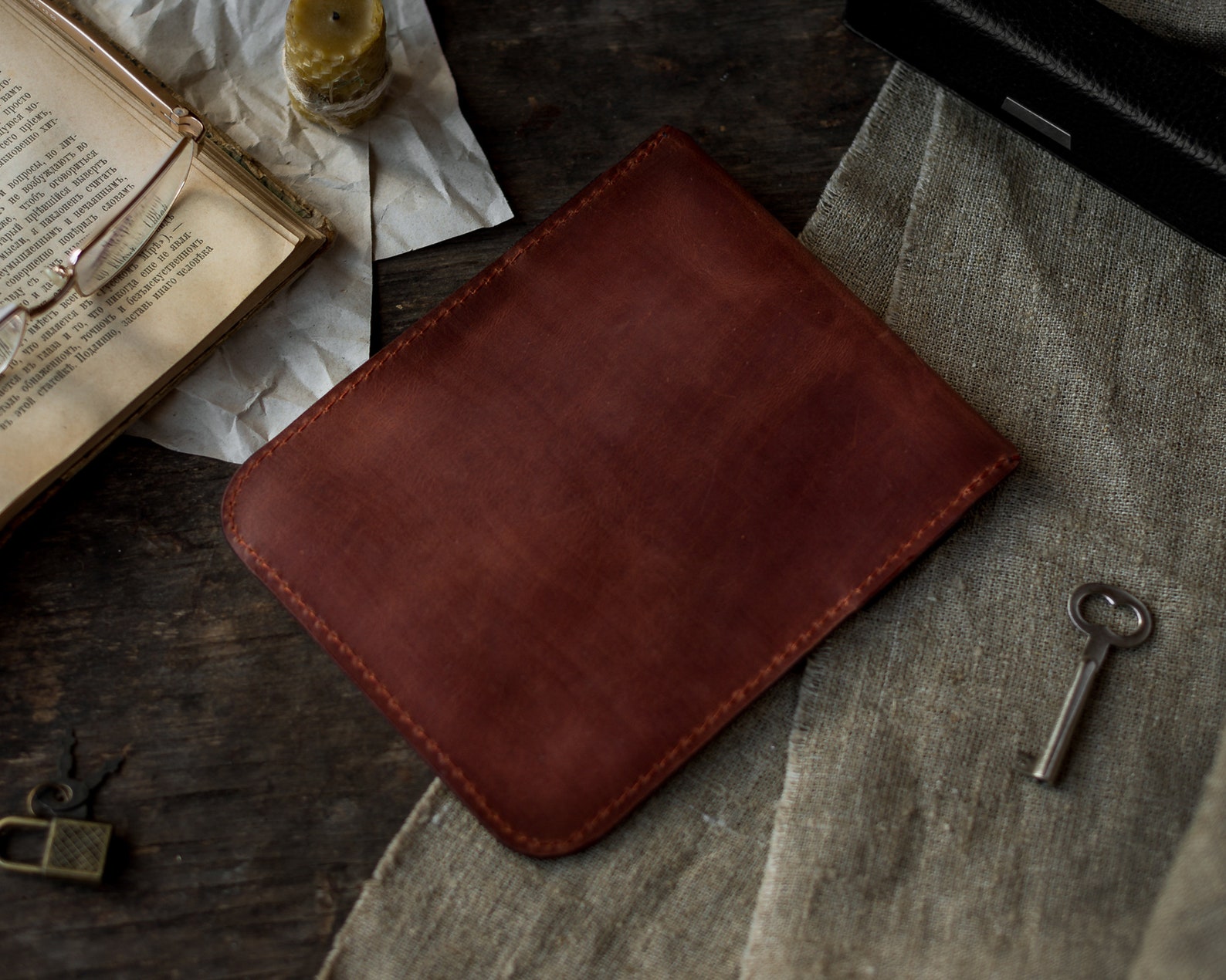 Personalized Leather Kindle Case Leather Kindle Cover Kindle | Etsy