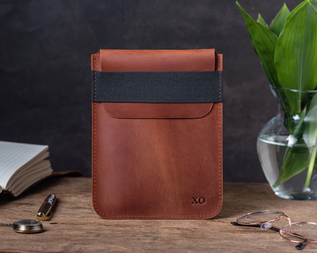 Personalized Leather Kobo Case, Leather Kobo Cover, Kobo Clara HD ...