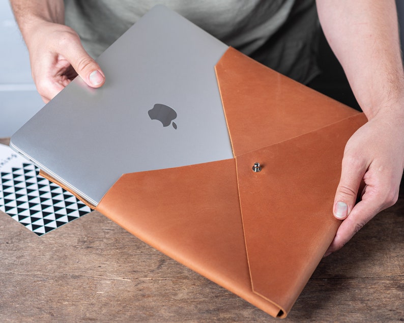 Customized Leather Macbook Case for Macbook Air 13 Air M1 and - Etsy