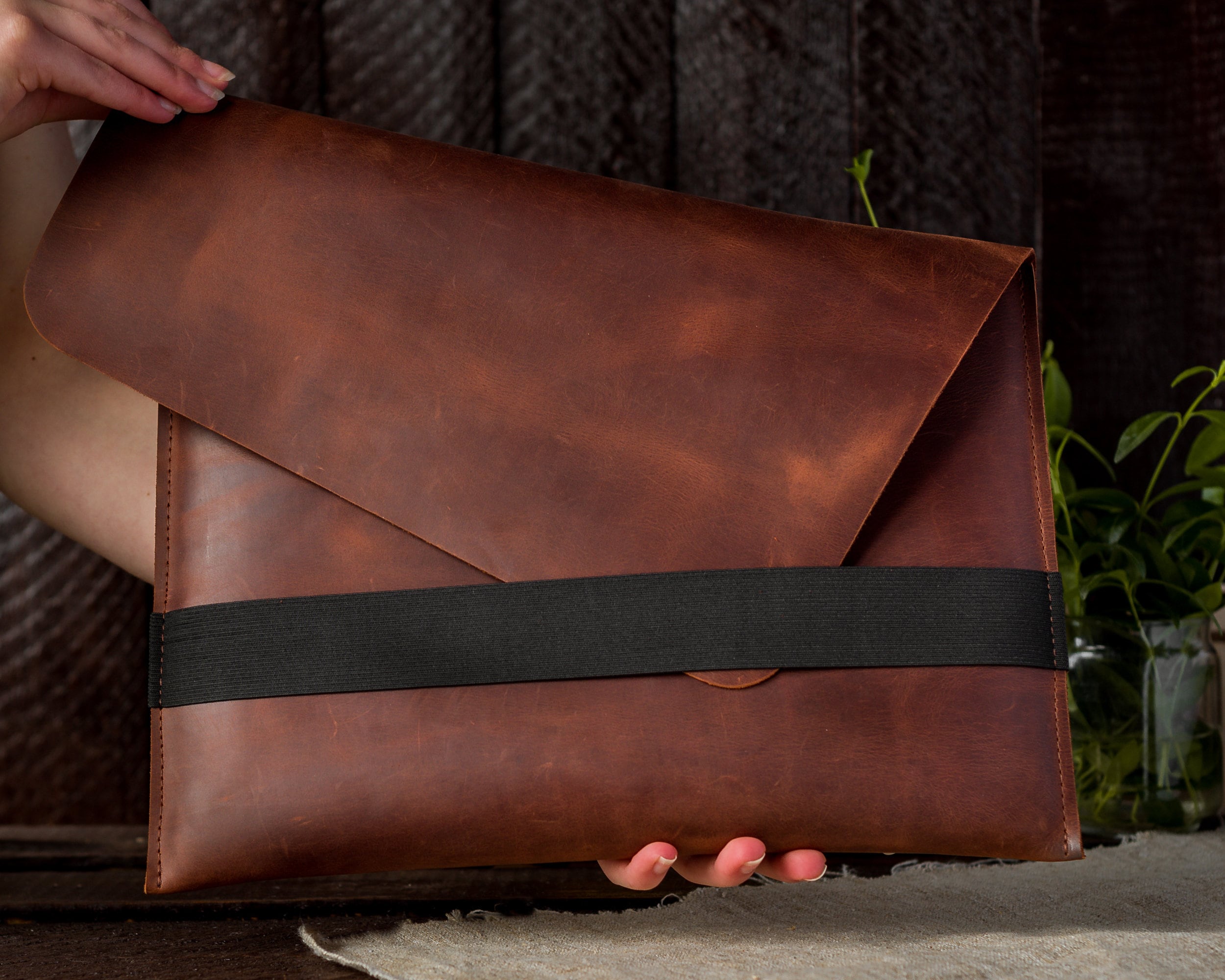 Handmade Leather iPad Case iPad Leather Sleeve Natural | Etsy