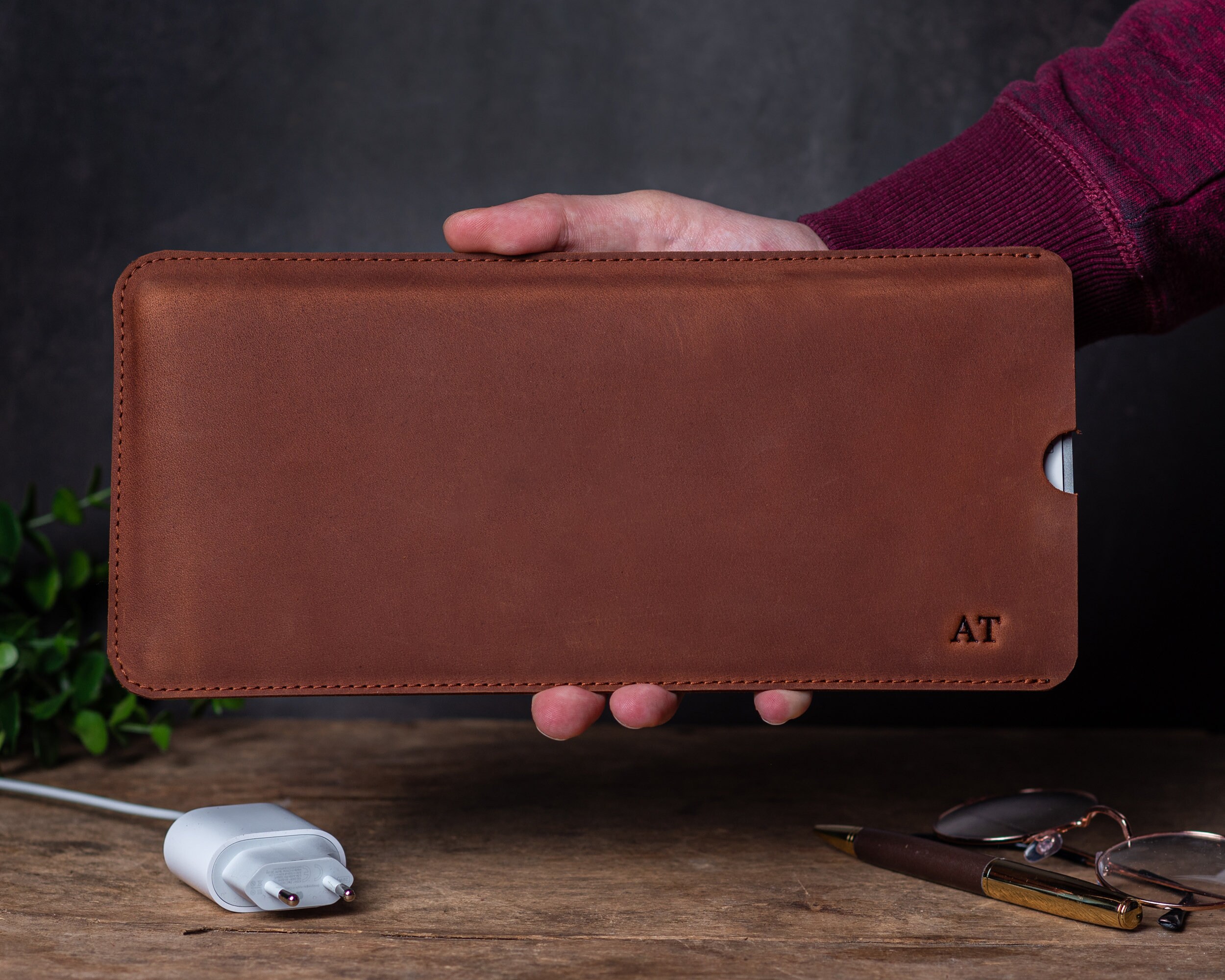 Case for Apple Magic Keyboard, Leather Sleeve for Apple Wireless ...