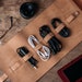 Leather Travel Cord Roll, Charger Bag, Cable Organize Case Holder ...