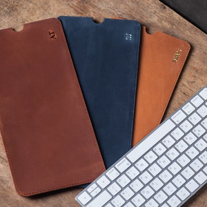 Case for Apple Magic Keyboard, Leather Sleeve for Apple Wireless ...