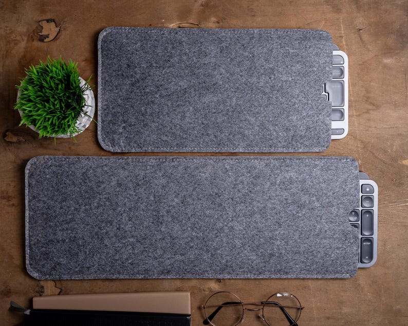 Felt Keyboard Cover for Logitech MX Keys S/mini, Protective Sleeve Bag ...
