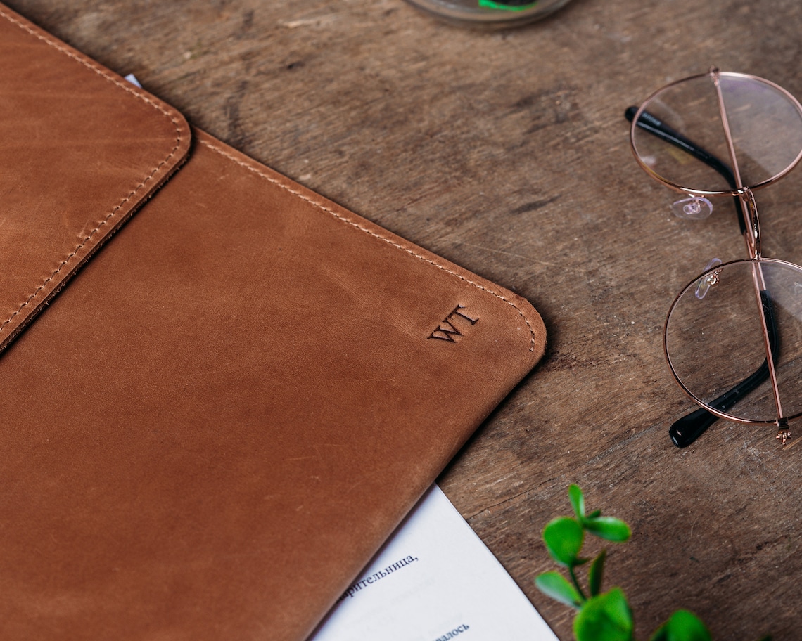 Leather Portfolio Document Organizer A5 Document Holder Paper - Etsy