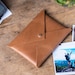 Customized Leather Envelope for Photos 4x6, Leather Case Prints 5x7 ...