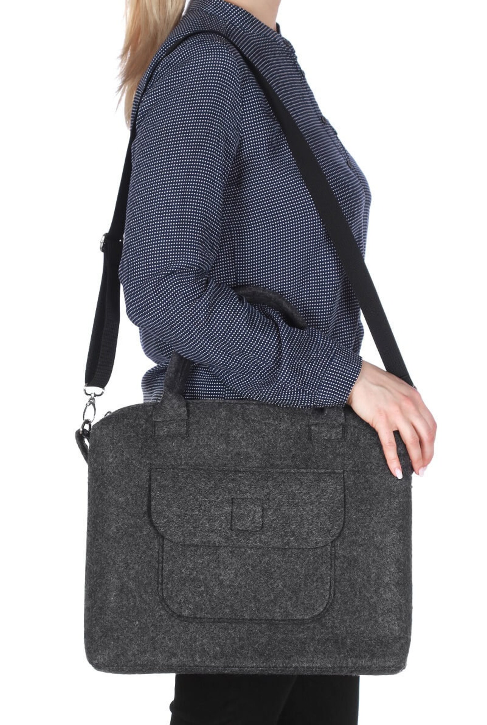 Handmade Felt Tote Bag Handmade Bag Felt Bag Felt | Etsy