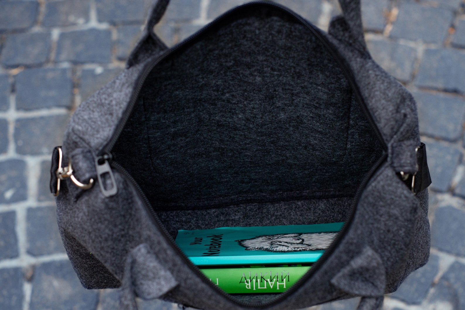 Handmade Felt Tote Bag Handmade Bag Felt Bag Felt | Etsy