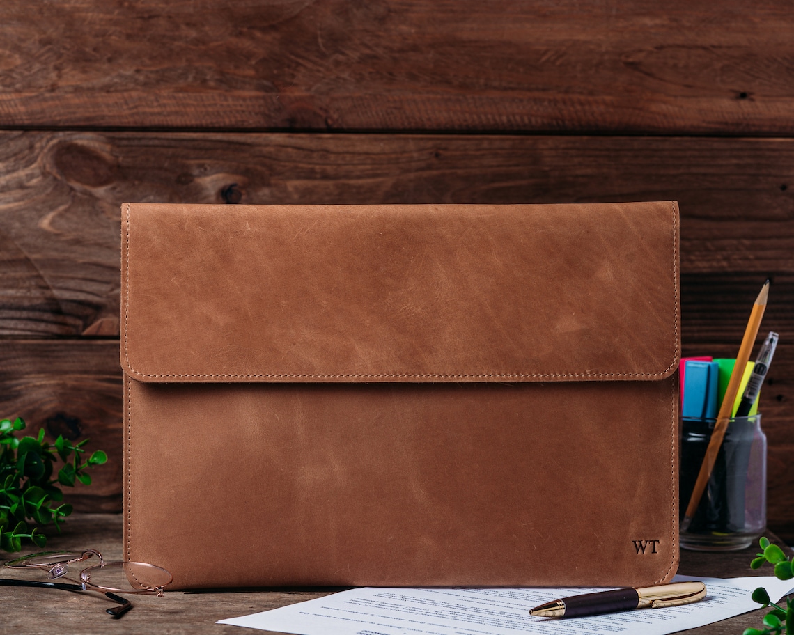 Leather Portfolio Document Organizer A5 Document Holder Paper - Etsy