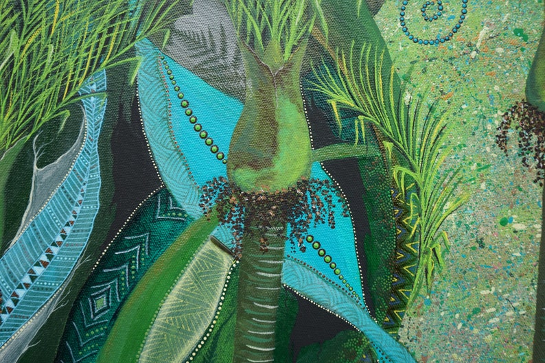New Zealand Harmony, Abstract Painting, Original Acrylic Painting on ...