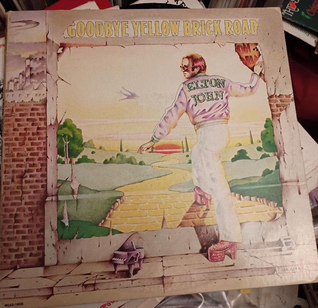 Elton John Good Bye Yellow Brick Road Orig Vinyl Record Album Tri-fold ...