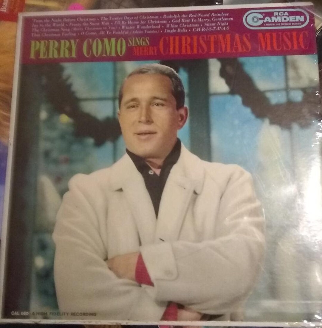 Still Sealed Perry Como Sings Merry Christmas Music Vinyl - Etsy