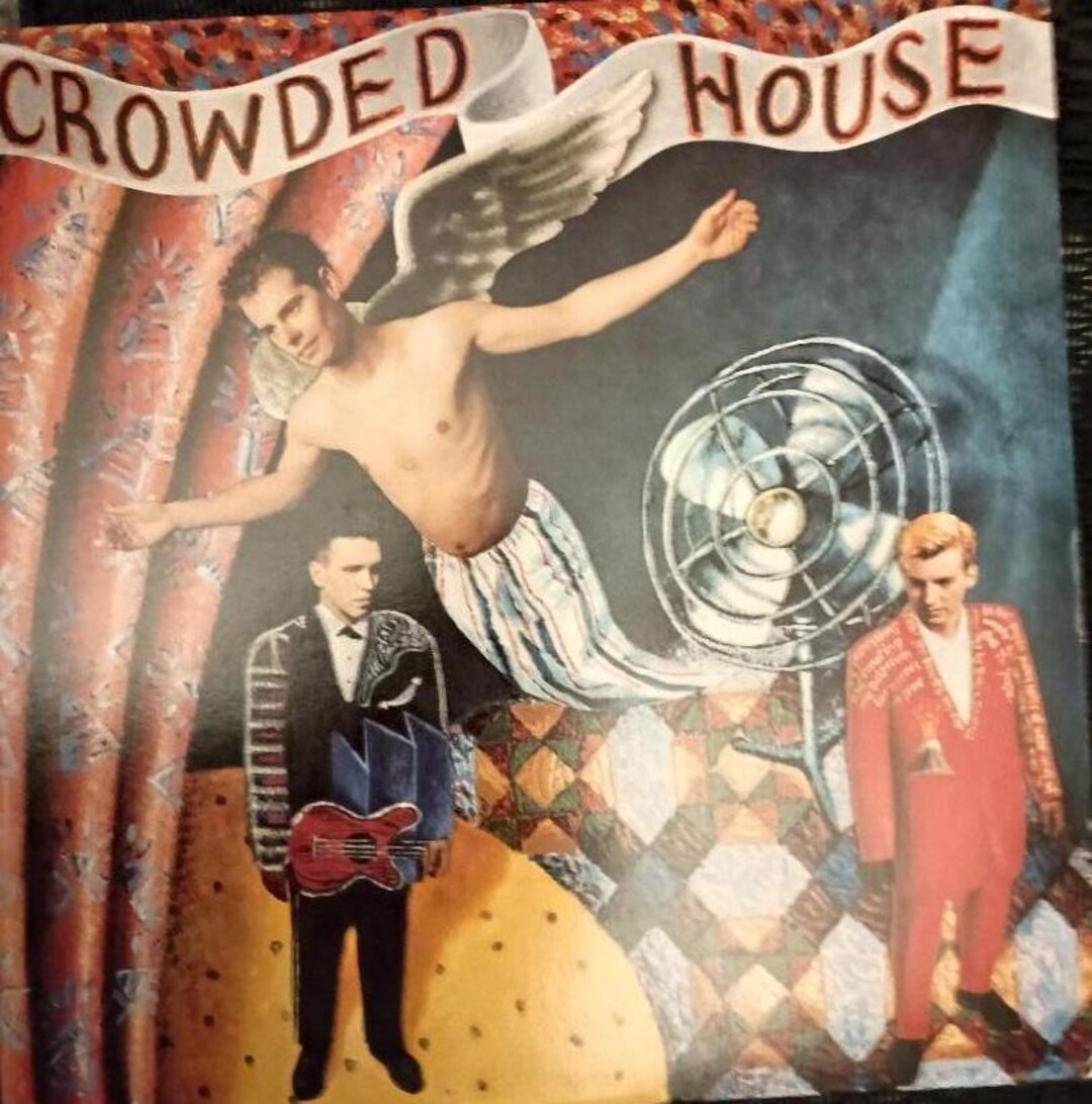 Crowded House Orig Pressing S/T Vinyl Record Album Lp in WITH Inner ...