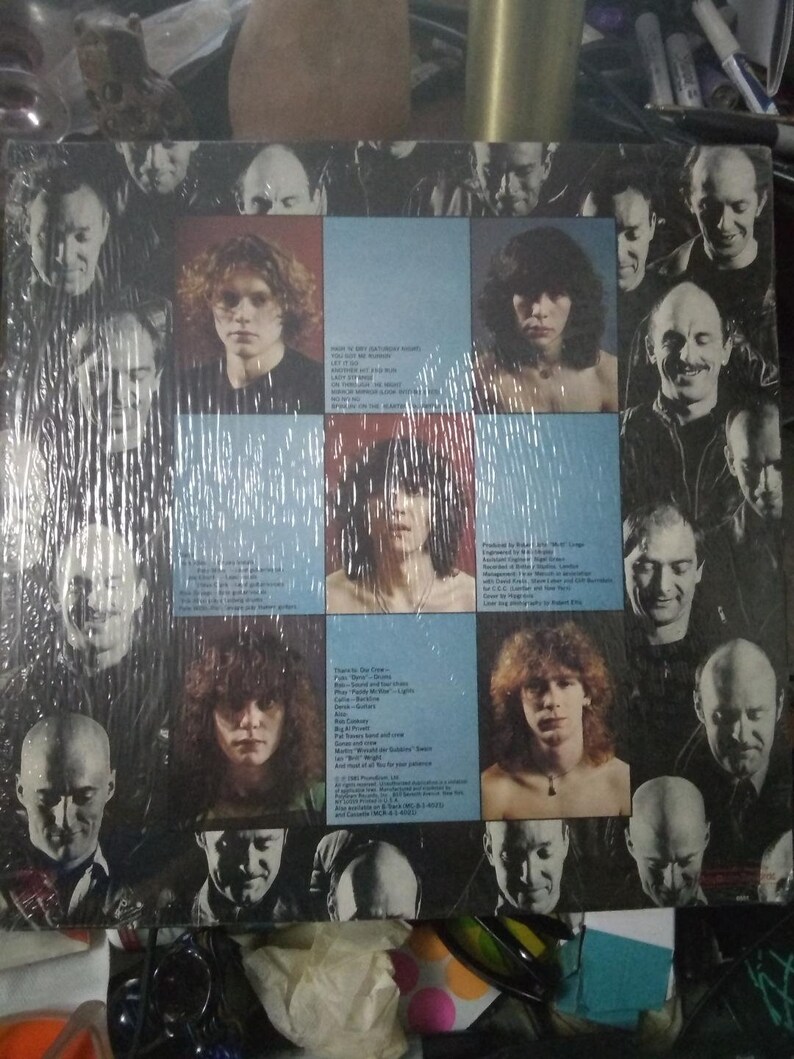 Def Leppard High N Dry Vinyl Record Album Lp Original Pressing - Etsy