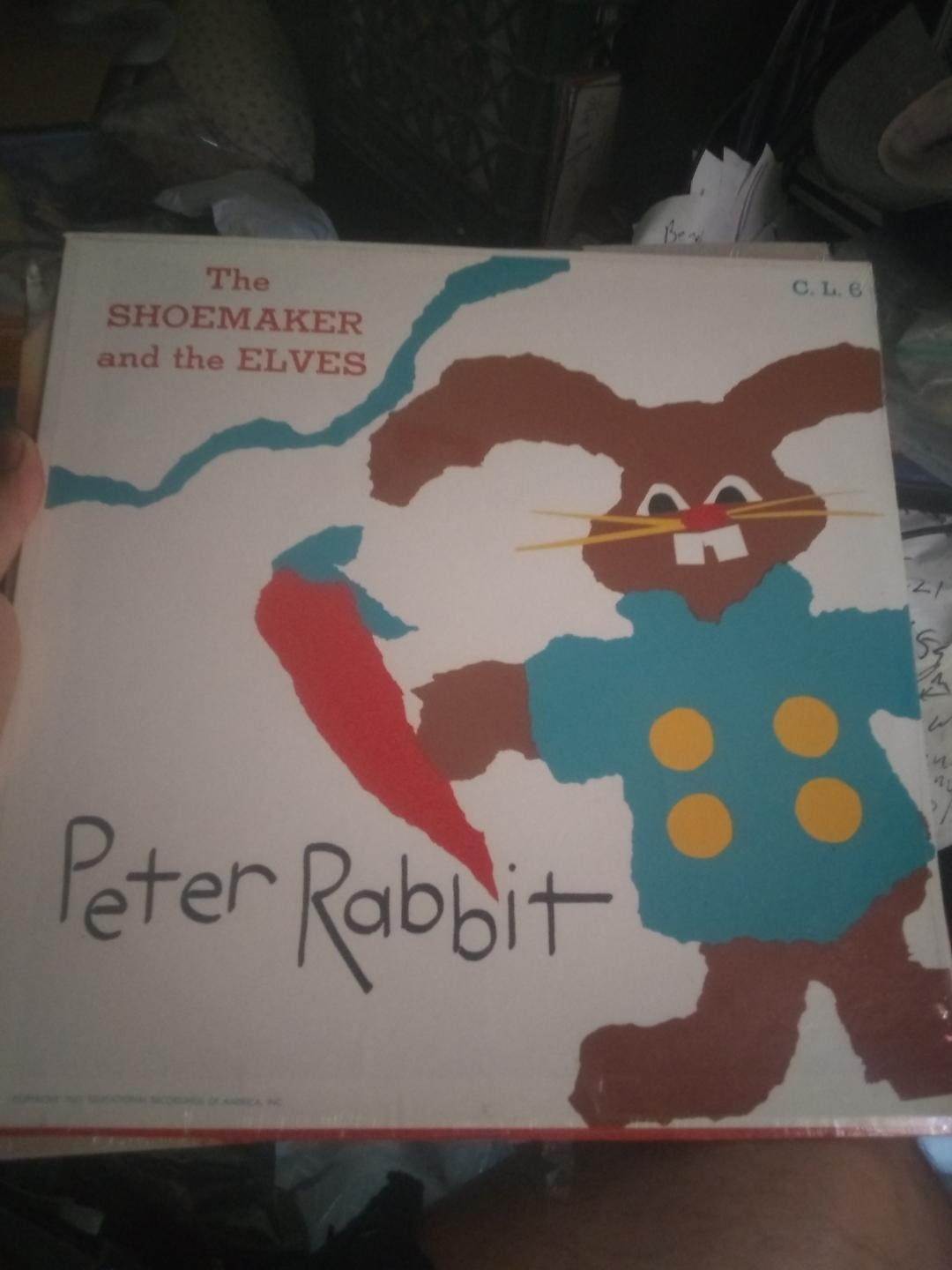 NEW Peter Rabbit / the Shoemaker and the Elves Vinyl Record Album Lp ...