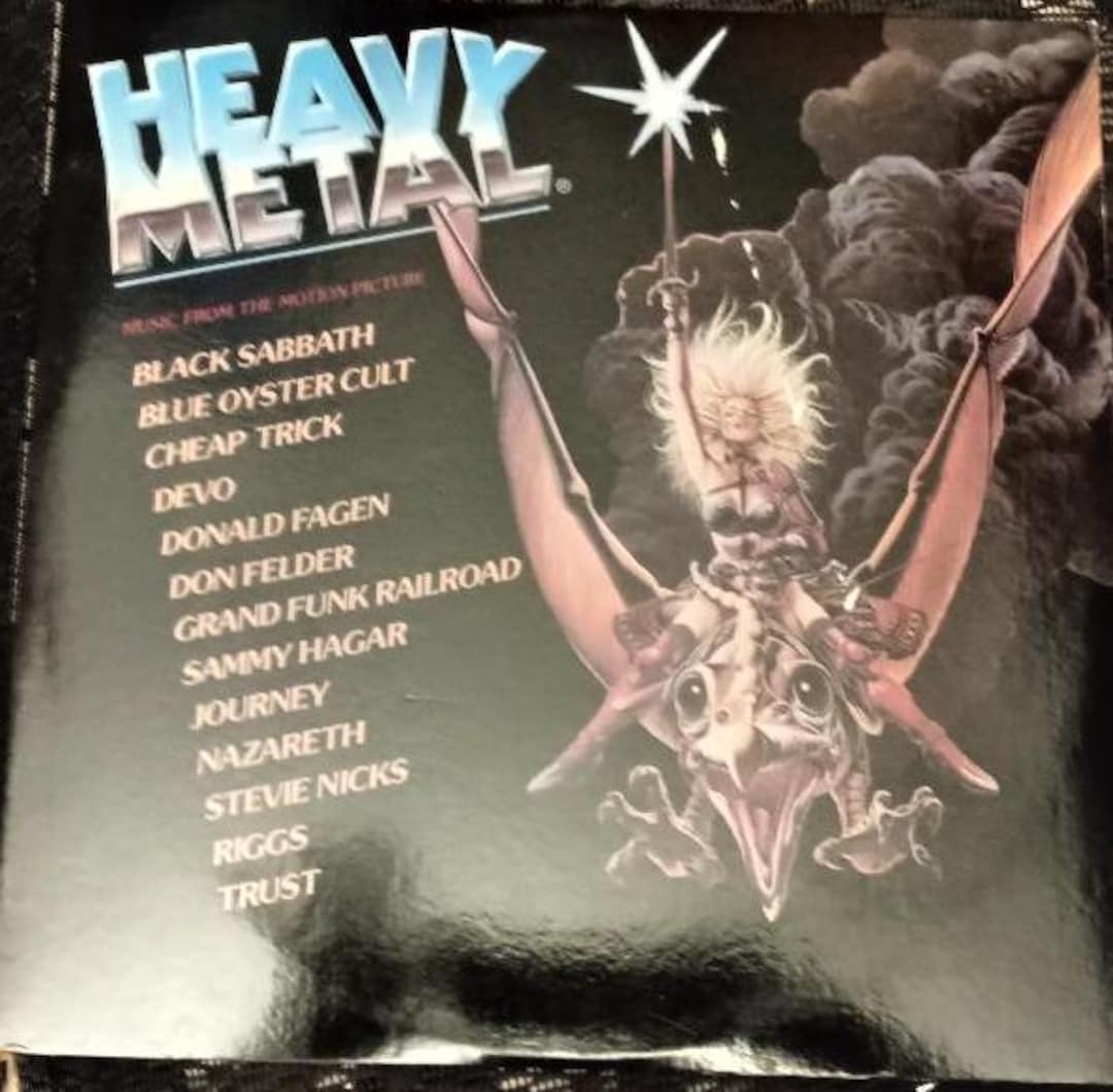 Heavy Metal Soundtrack Orig Dbl Vinyl Record Album Lp Black Sabbath ...