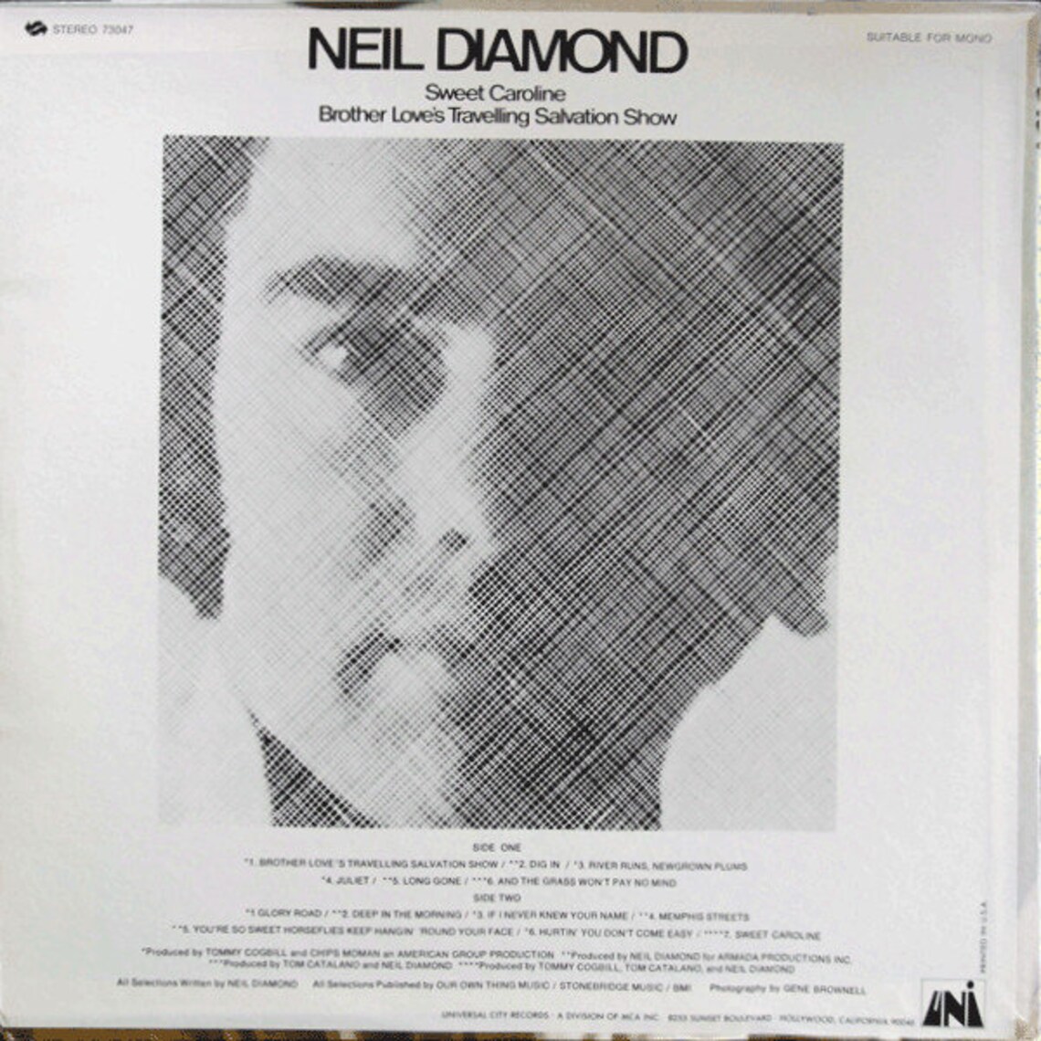 STILL SEALED Neil Diamond Brother Love's Traveling Salvation Show Sweet ...