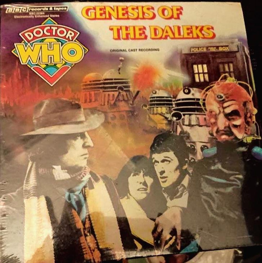 STILL SEALED Doctor Who Genesis of the Daleks Vinyl Record Album Lp Tom ...