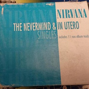 RARE Nirvana the Nevermind & in Utero Singles European Only 6 CD Set WITH 11 Non-album Tracks ...