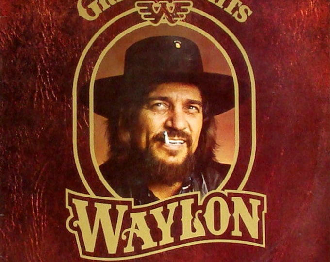 Waylon Jennings Greatest Hits Best of Vinyl Record Album Lp I've Always ...