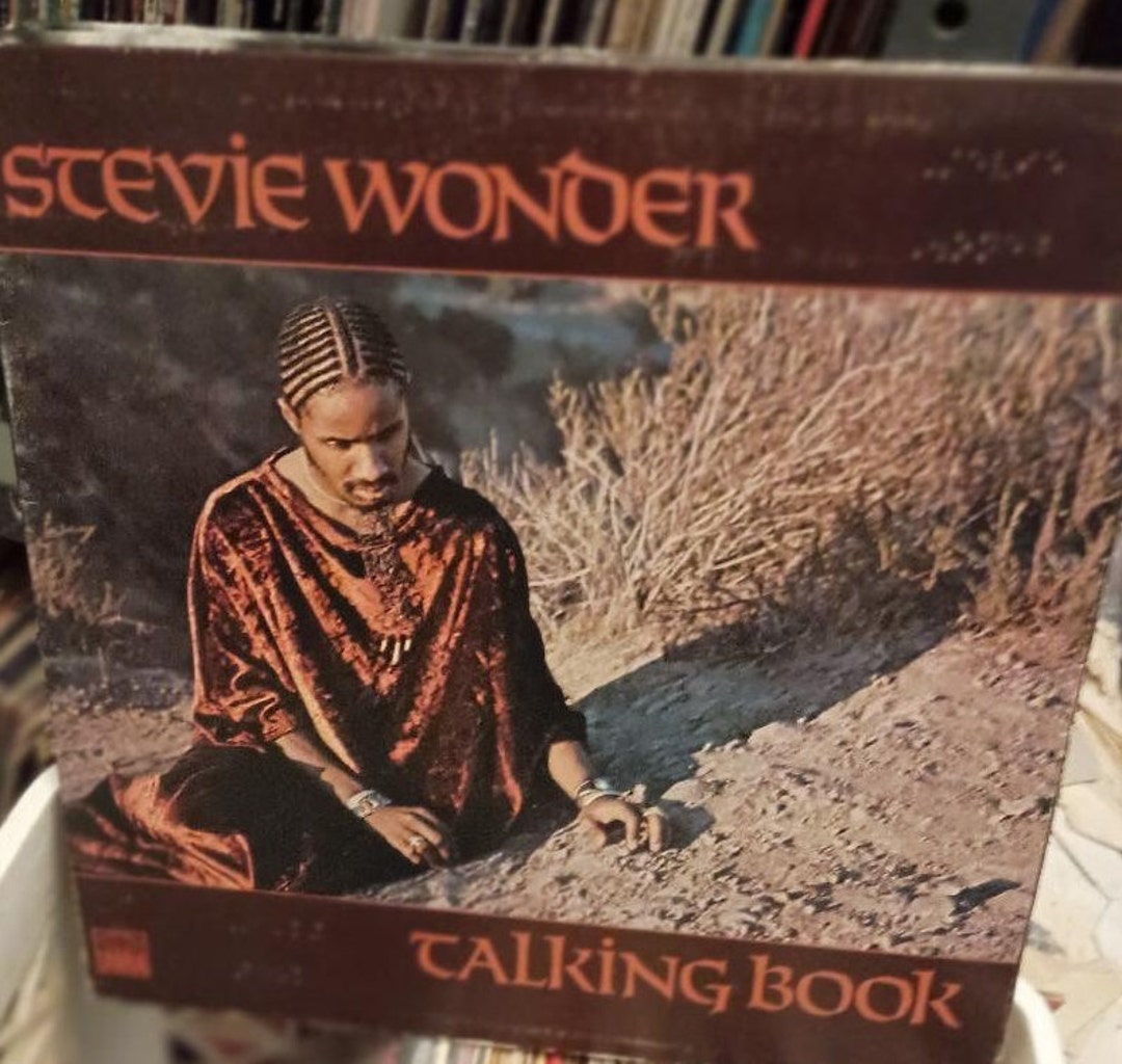 Stevie Wonder Talking Book Orig Pressing Braile Cover Vinyl Record ...