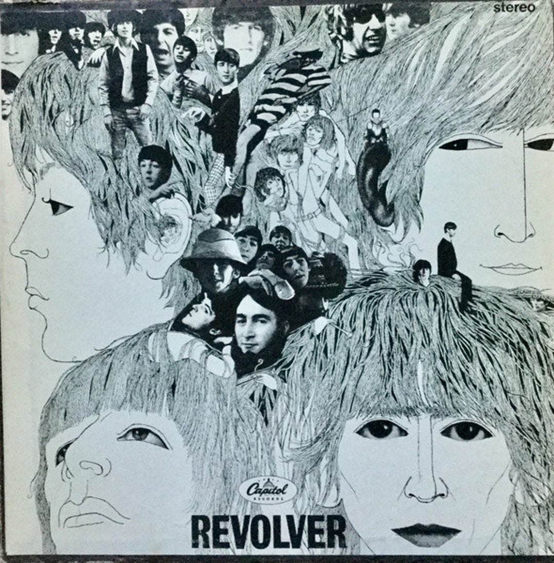 The Beatles Revolver Apple Pressing Vinyl Record Album Lp John Lennon ...