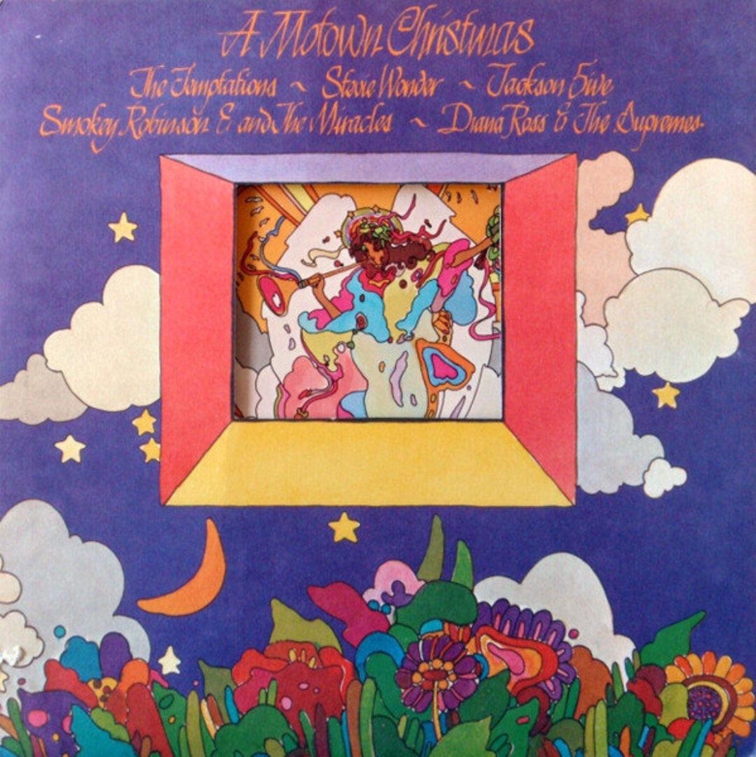 A Motown Christmas DBL Vinyl Album Lp Michael Jackson 5 Diana Ross ...